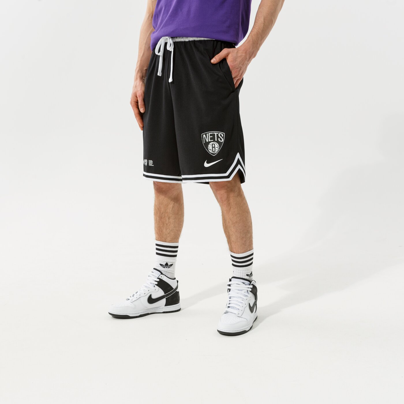 Nike Šorti Bkn M Nk Df Dna Short Team Nba Dh9165 010 Vīriešiem Krāsa